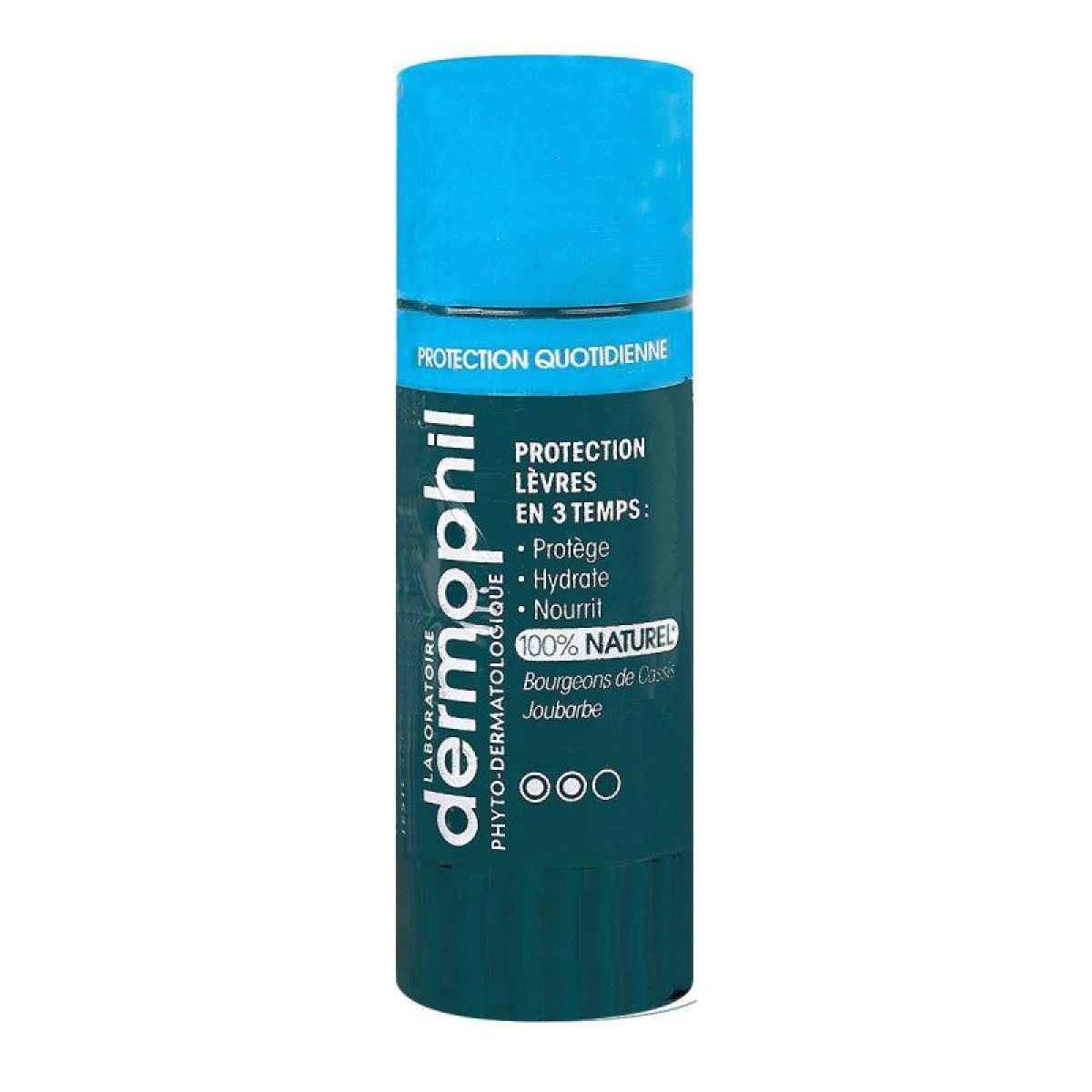 Dermophil Phyto Lèvres Stick 4g : protection hydratante pour les lèvres