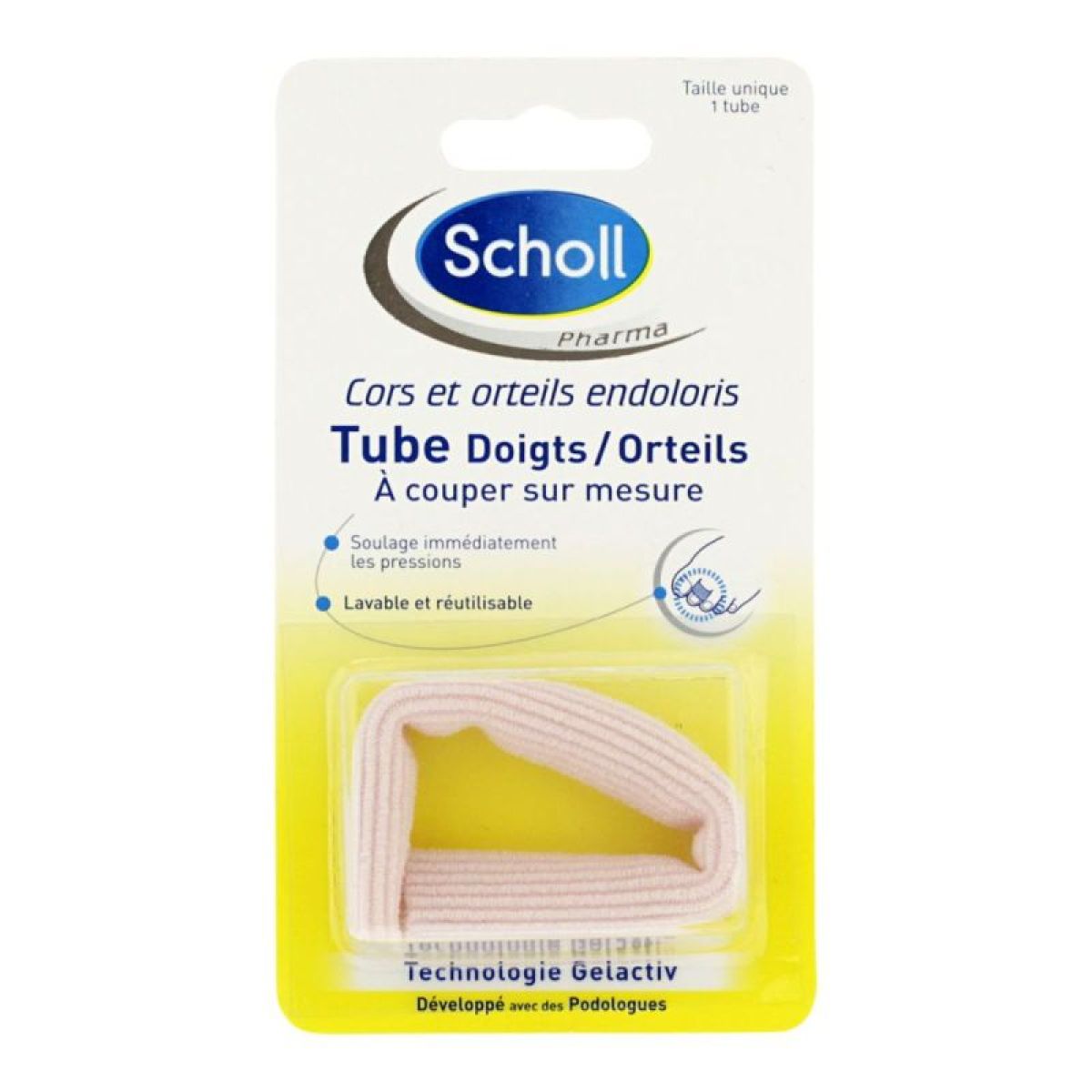 Scholl Gelactiv Tube Protection Doigts et Orteils x1 - Confort et ...
