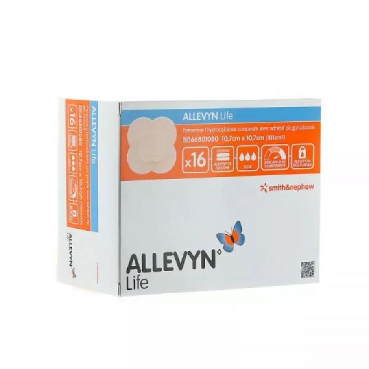 Allevyn Life Pansements 10,7x10,7cm - Plaies Exsudatives