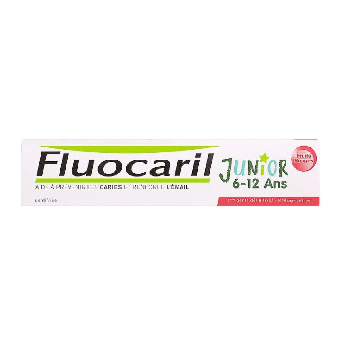 Fluocaril 6-12 Ans Fruits Rouge 75Ml
