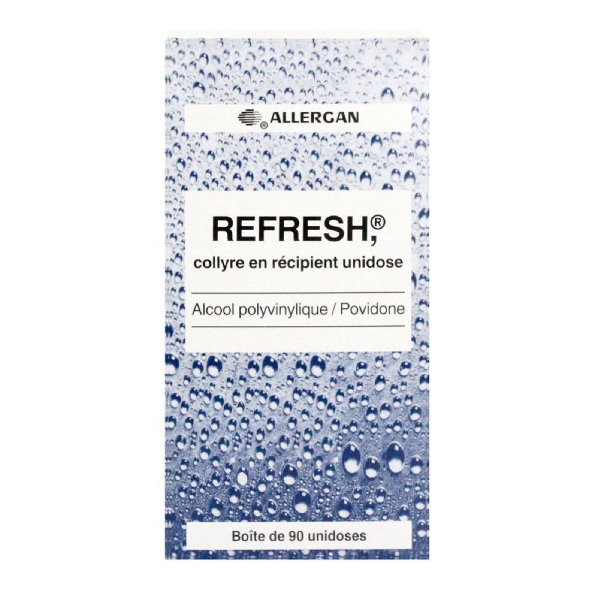 Refresh Collyre Unidose 0,4 ml x90 - Hydratation et confort visuel