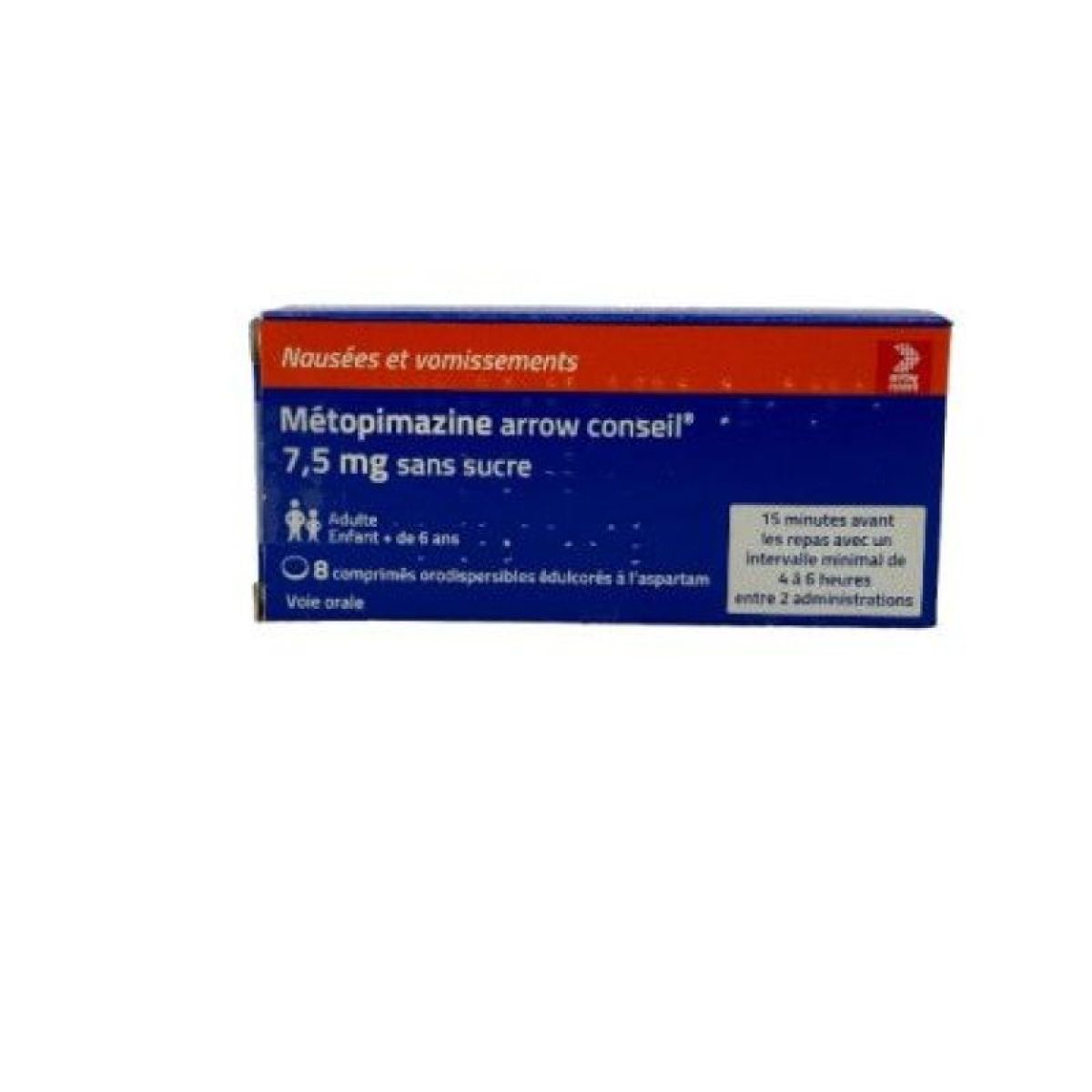 Vogalib Arrow – Métopimazine Anti-nausées x8