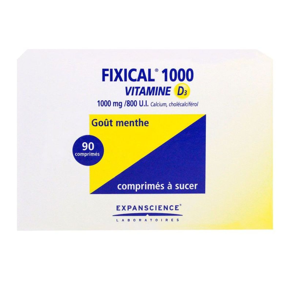 Fixical Vitamine D3 : calcium et vitamine D pour la santé osseuse