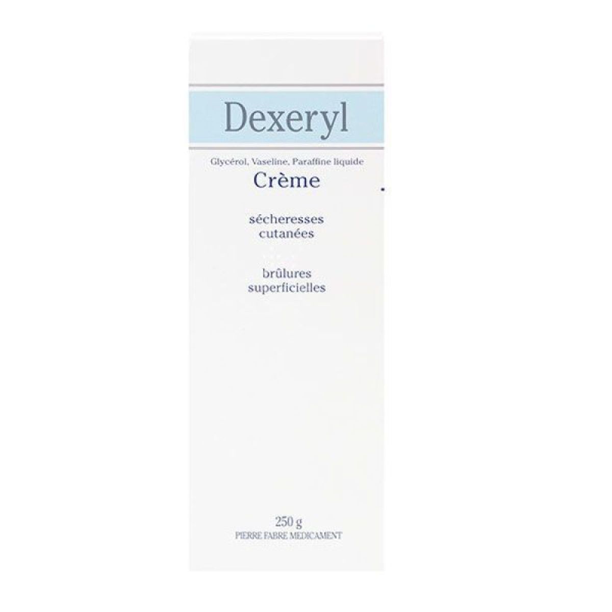 Dexeryl Crème 250g : hydratation et protection des peaux sèches
