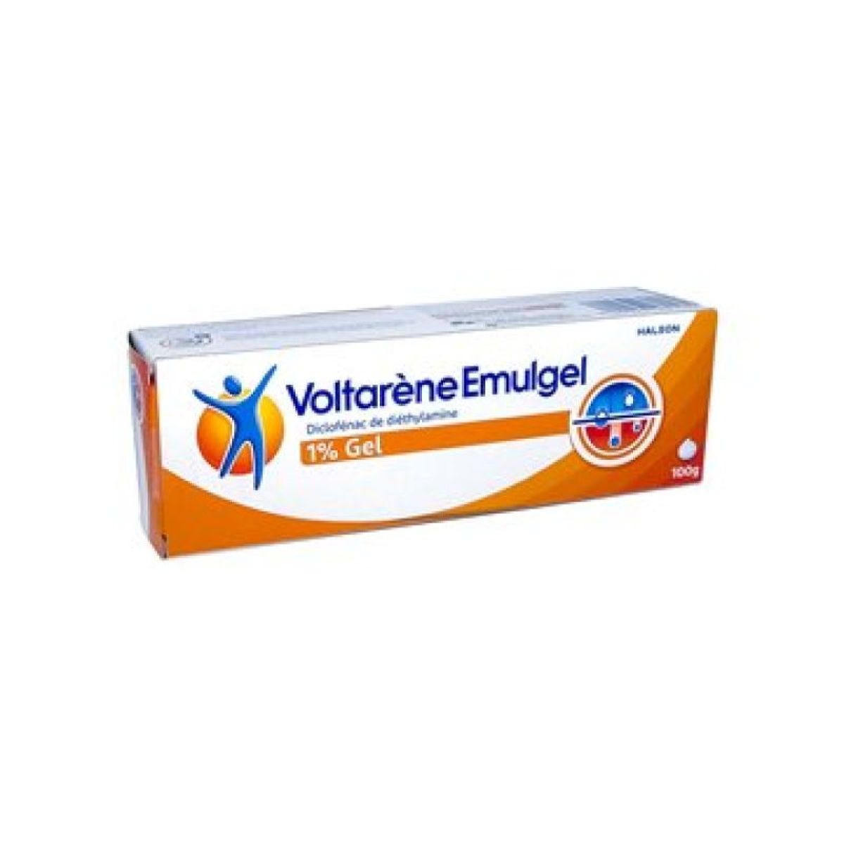 Voltarène Emulgel 1% Gel 100g - Anti-Douleur Articulaire