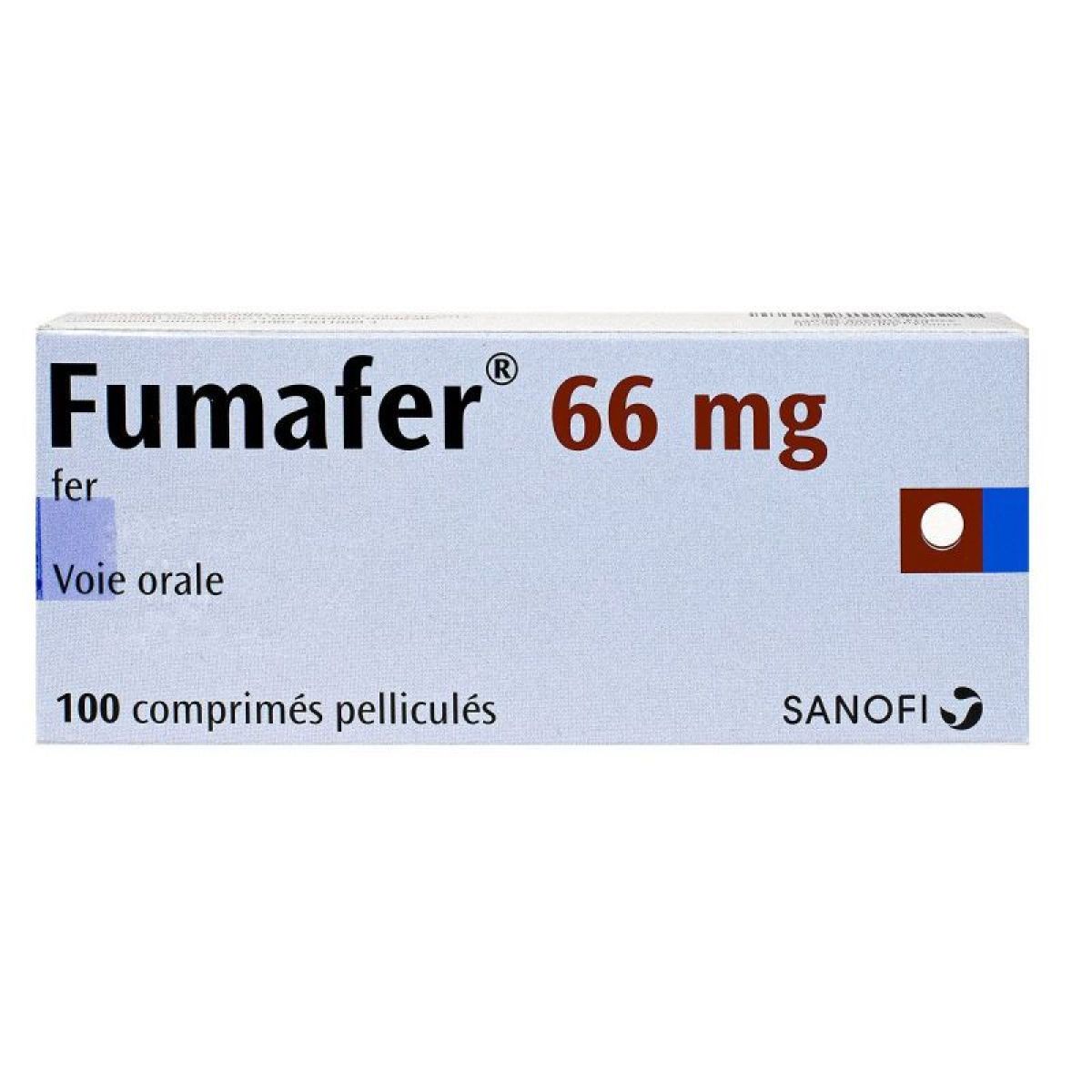 Fumafer 66mg Comprimés x100 : traitement de la carence en fer