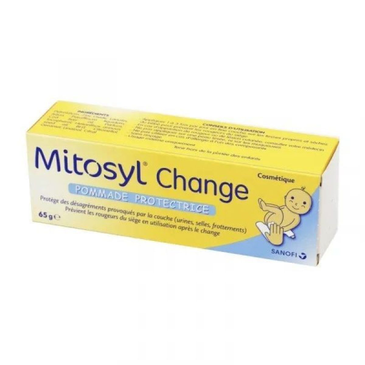Mitosyl Change Pom Protect 65G - Crème pour le Change