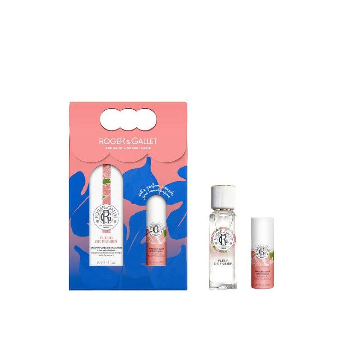 R&G Coffret Fleur de Figuier : Eau de Parfum 30ml + Parfum Solide