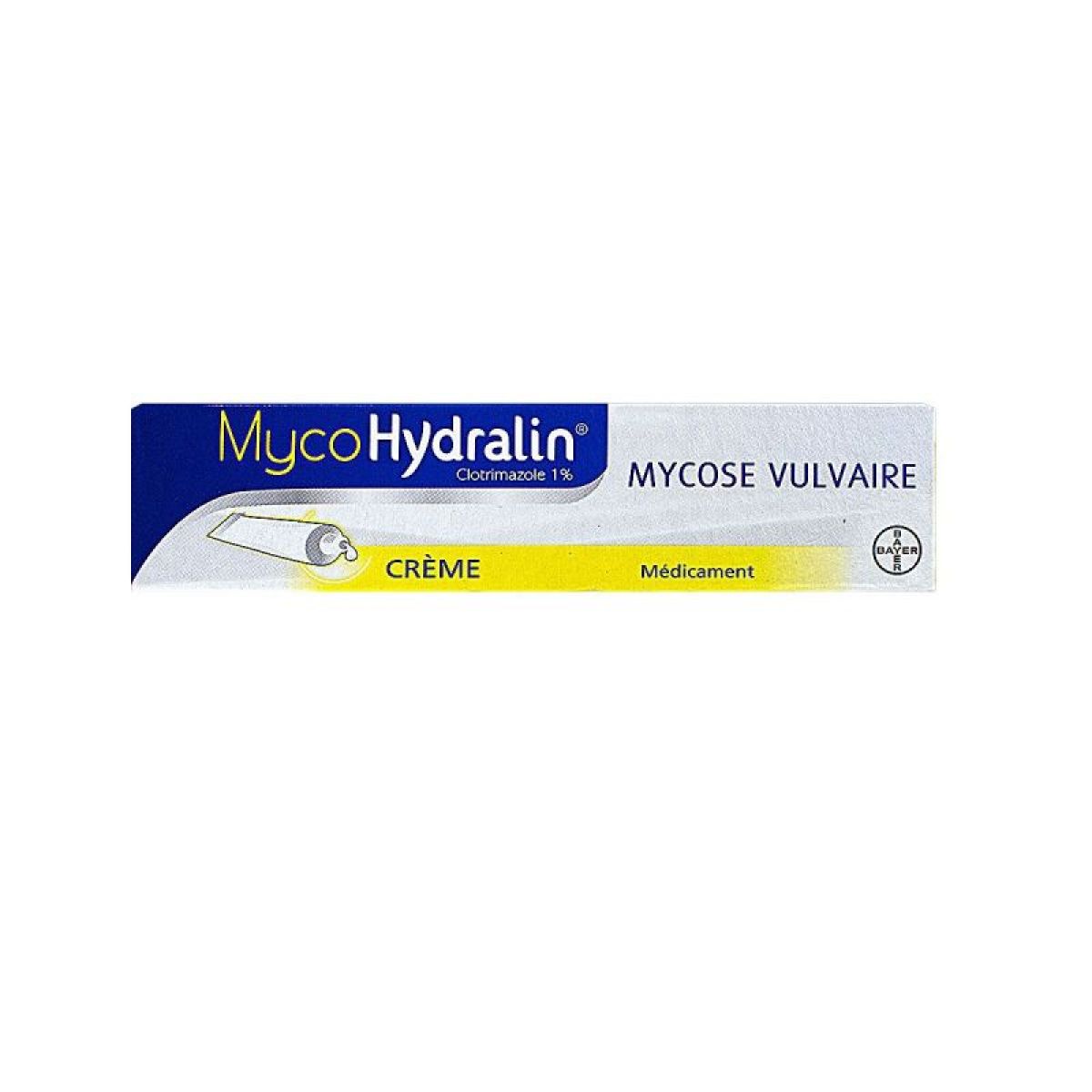 Mycohydralin Crème 1% 20g - Traitement des Mycoses Vaginales