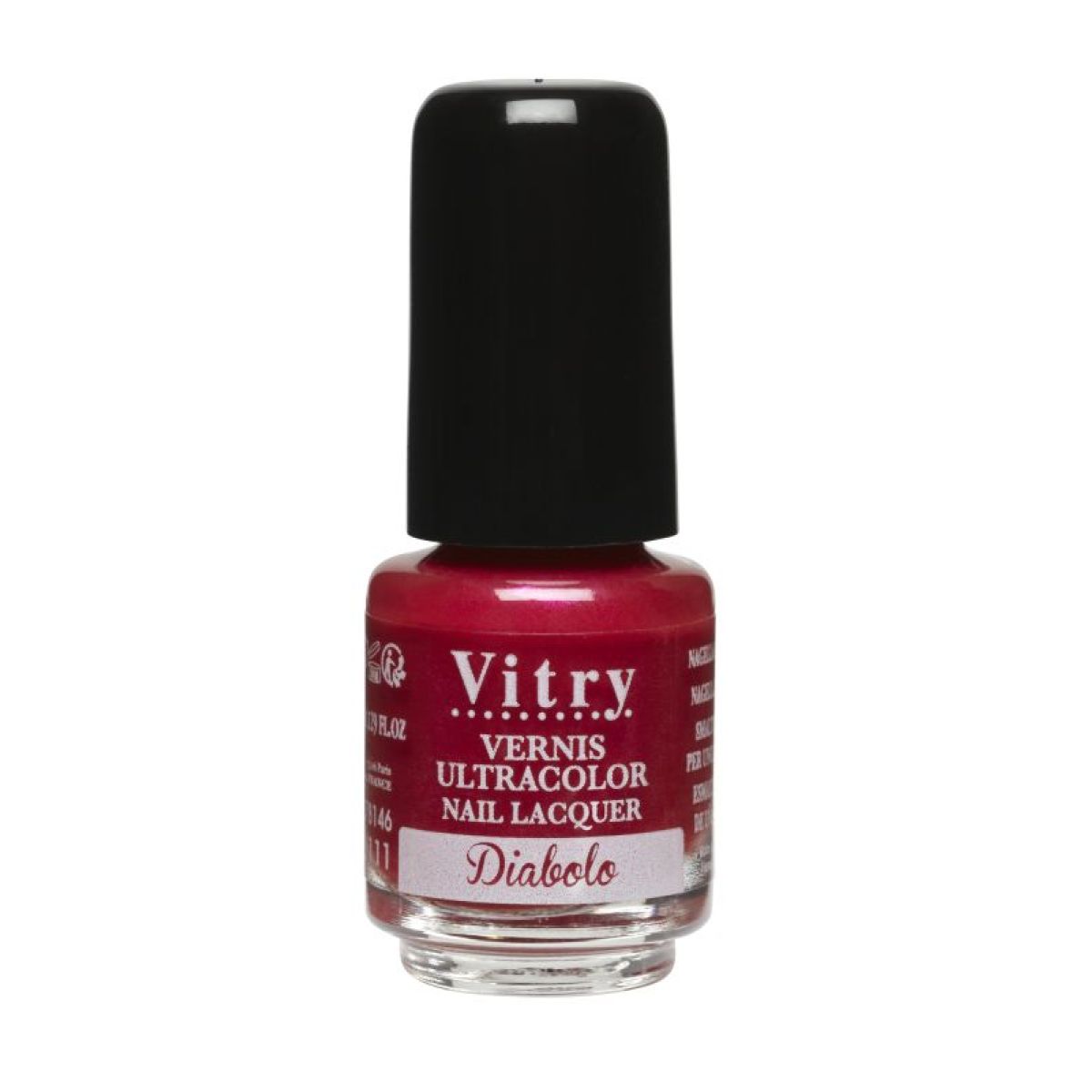 Vitry Mini Vernis Diabolo 4ml - Manucure Vive et Colorée
