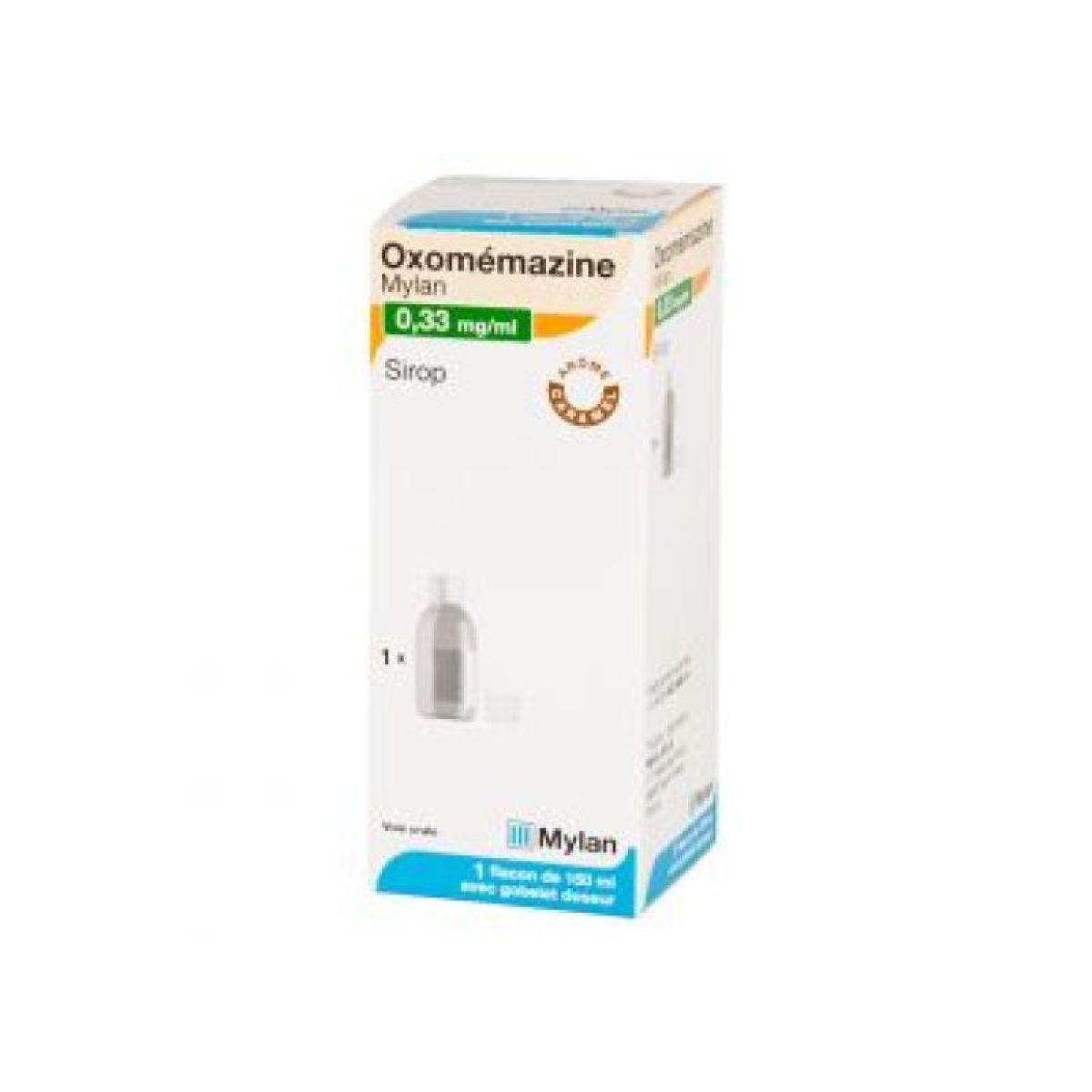 Oxomemazine Vts Sirop 0,33 mg/ml - Toux Sèches
