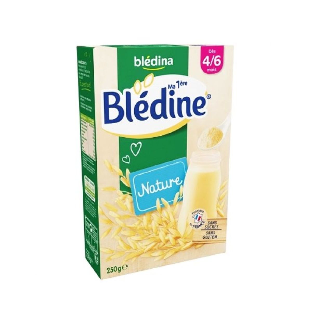 Ma 1ère Blédine Nature 250g - Céréales pour Bébé Dès 4 Mois