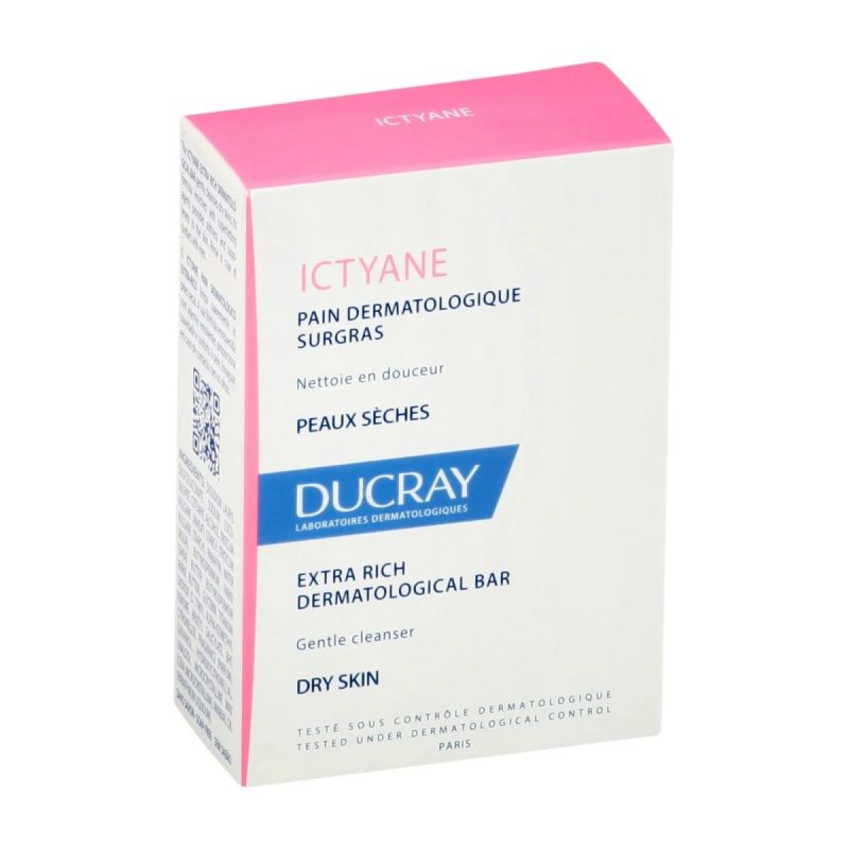 Ictyane Pain Dermato Surg 100g - Nettoyant Peau Sèche