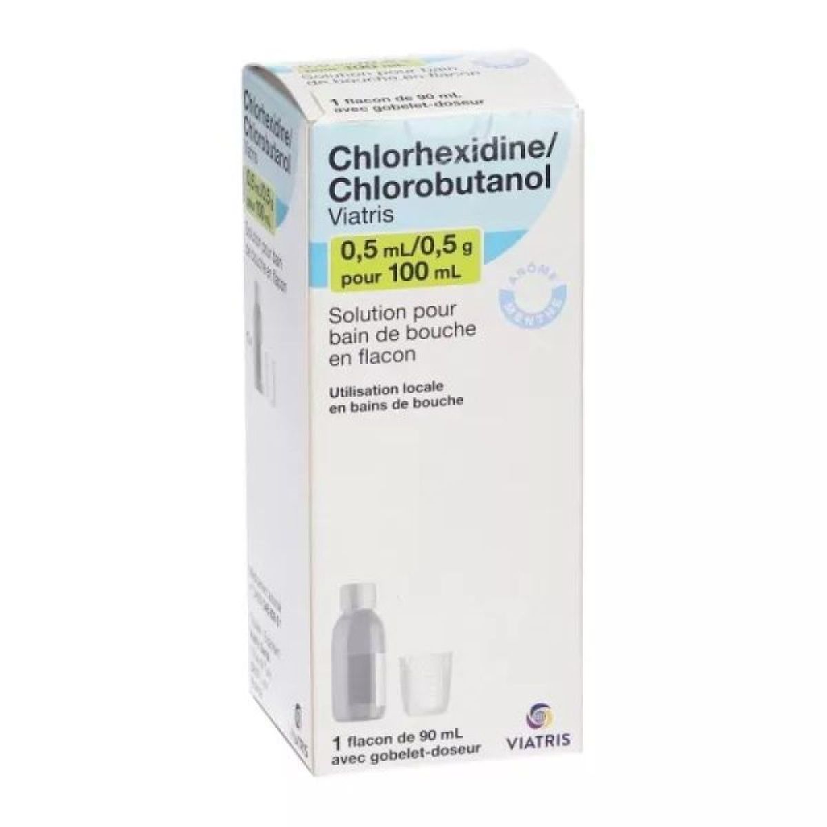 Chlorhexidine/Chlorobutanol Vetoquinol 90ml - Antiseptique pour Soins ...
