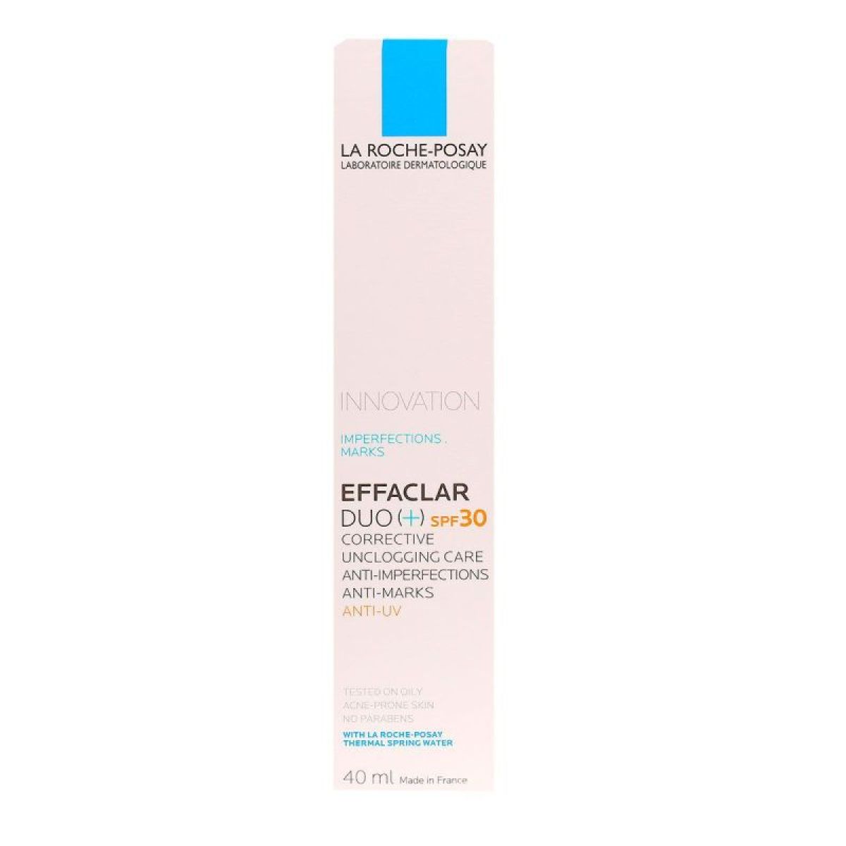 Effaclar Duo+ SPF30 40ml : soin anti-imperfections avec protection solaire