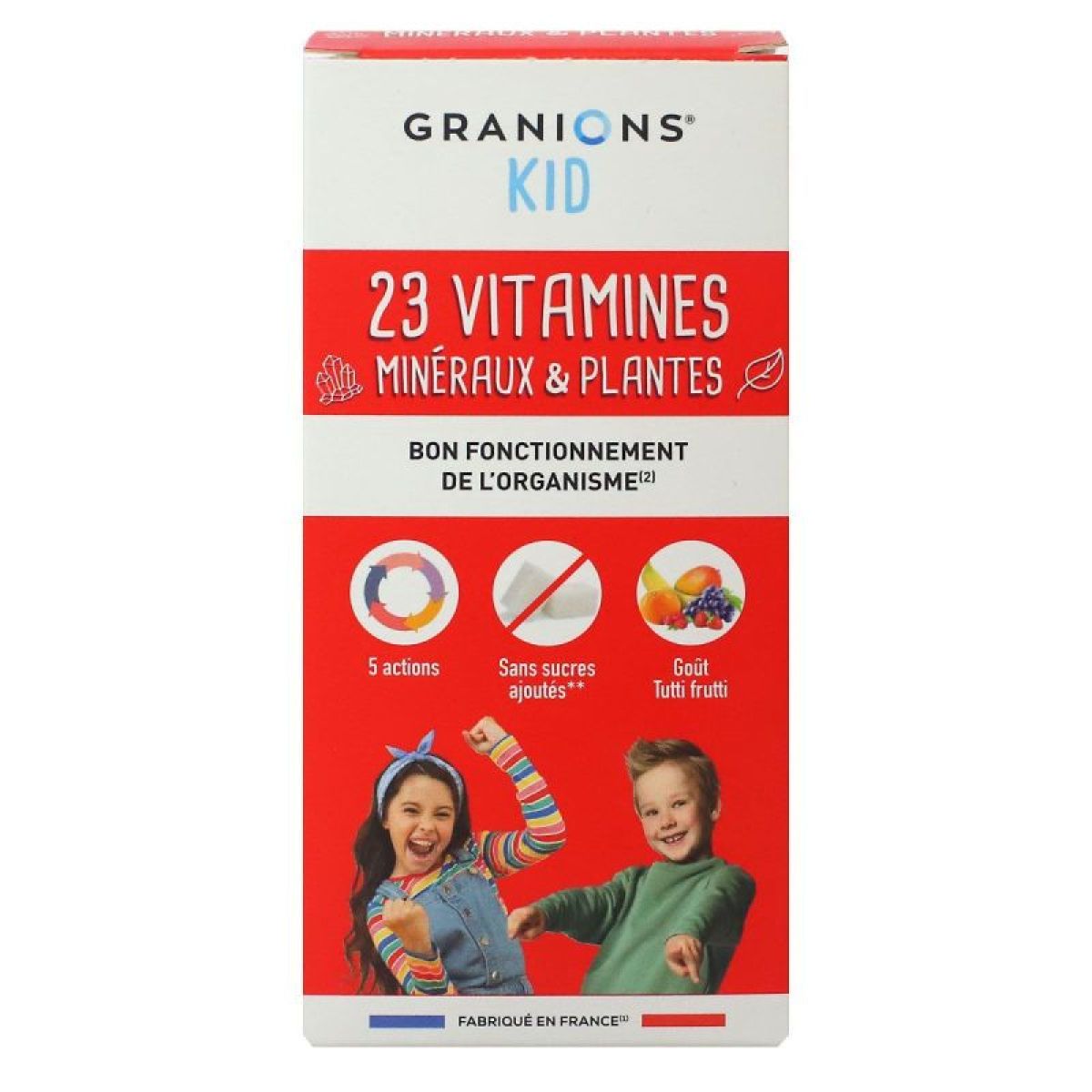 Granions Kids 23 Vitamines : Vitalité et croissance pour les enfants