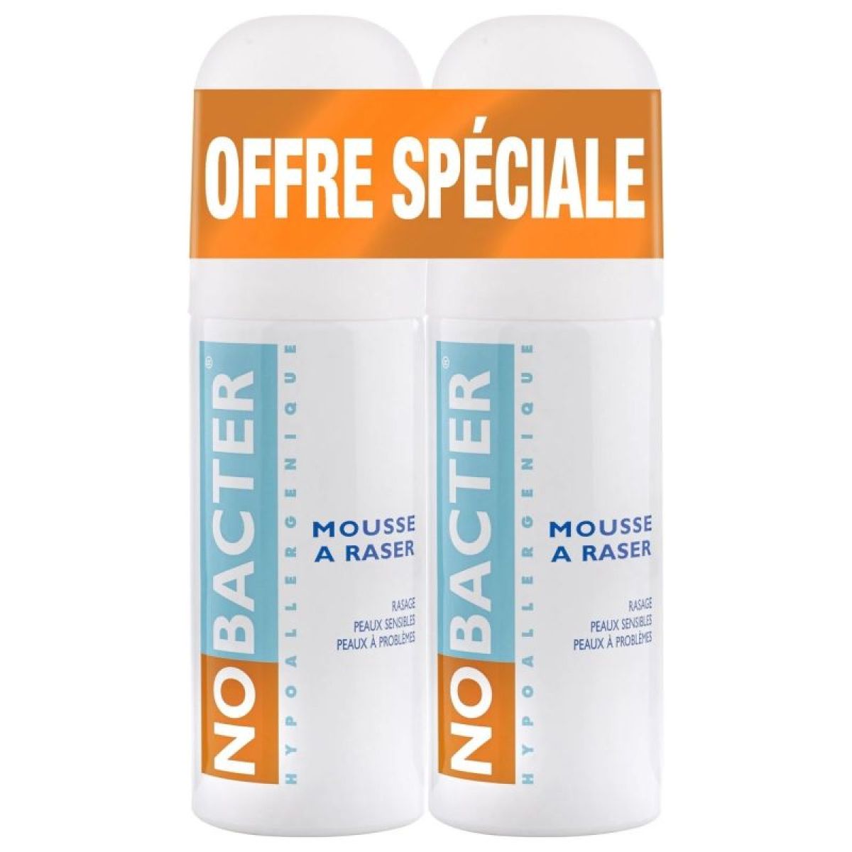 Nobacter Mousse à Raser - Rasage Anti-Irritations | Pharmacie Jules Verne