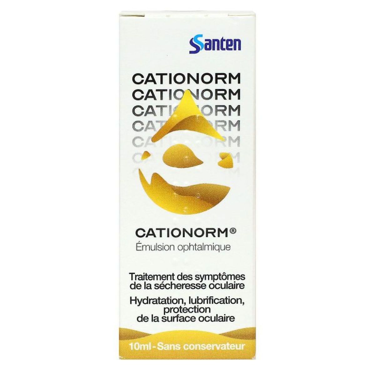 Cationorm Emulsion Ophtalmique 10ml - Hydratation Oculaire