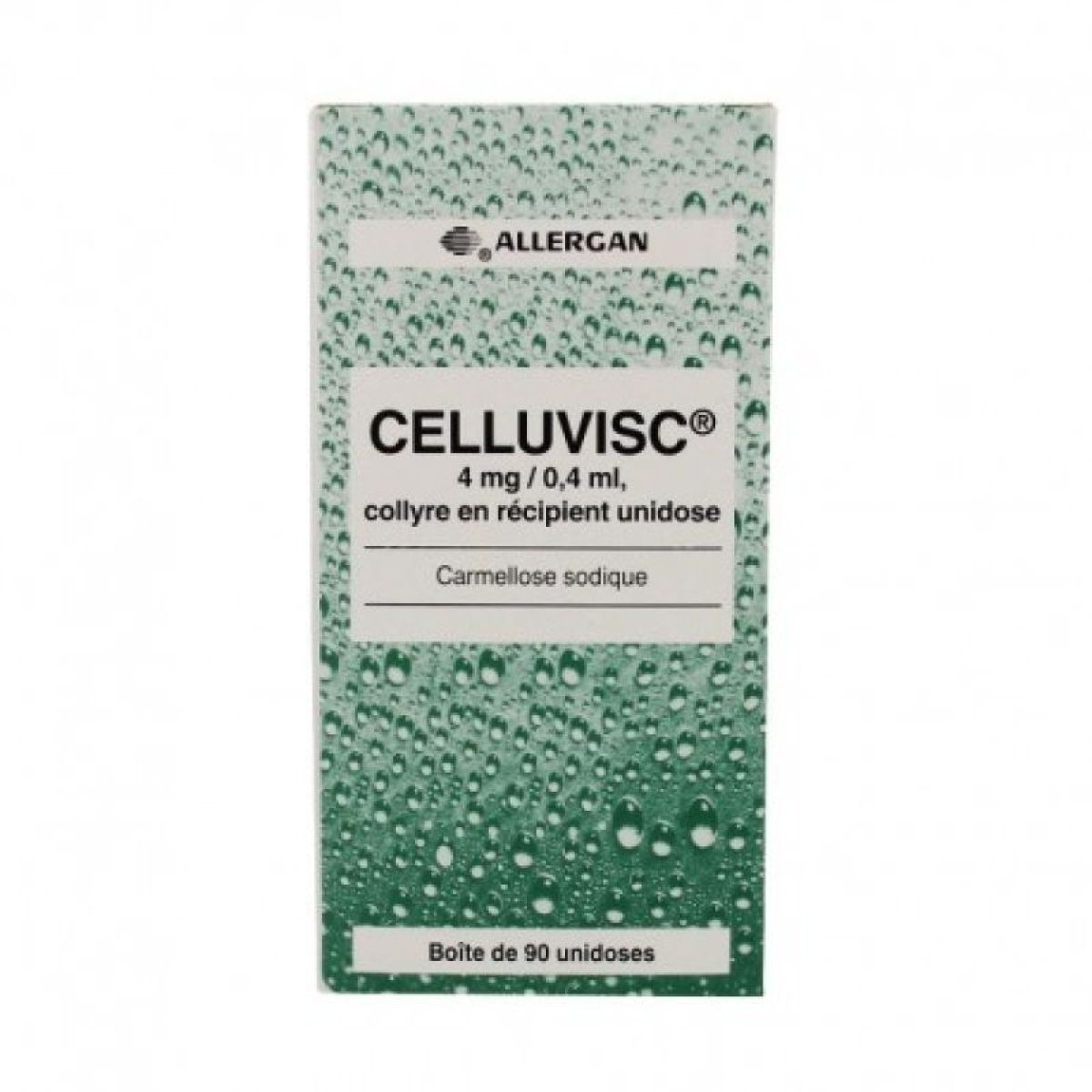 Celluvisc Collyre 4mg/0,4ml x90 - Protection et Hydratation des Yeux Secs