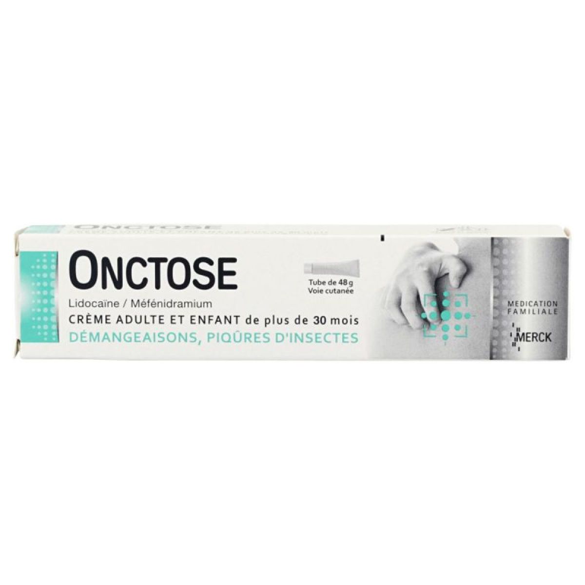 Onctose Crème 48g - Soulagement des Démangeaisons