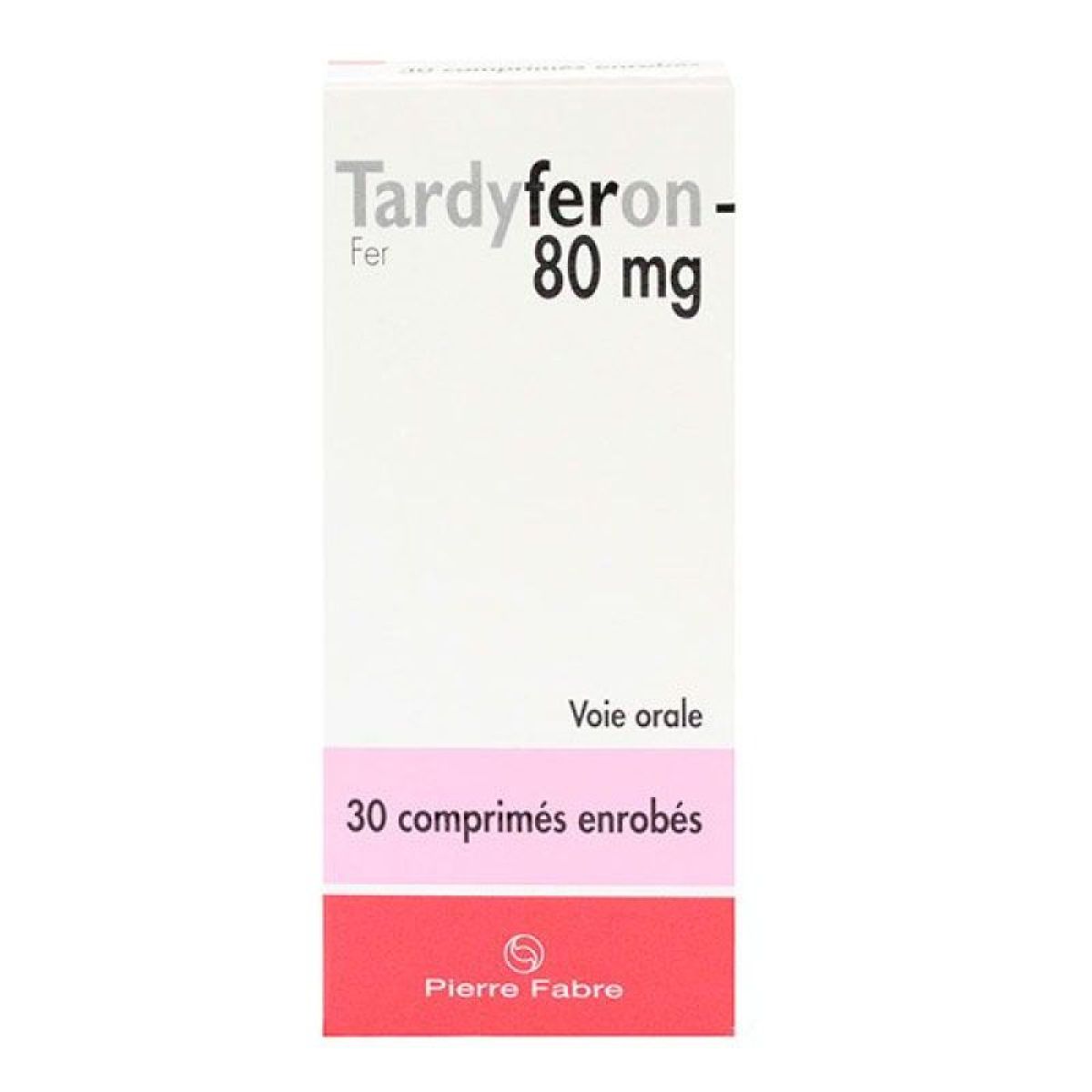 Tardyferon 80mg 30 Comprimés - Complément de Fer Anti-Fatigue