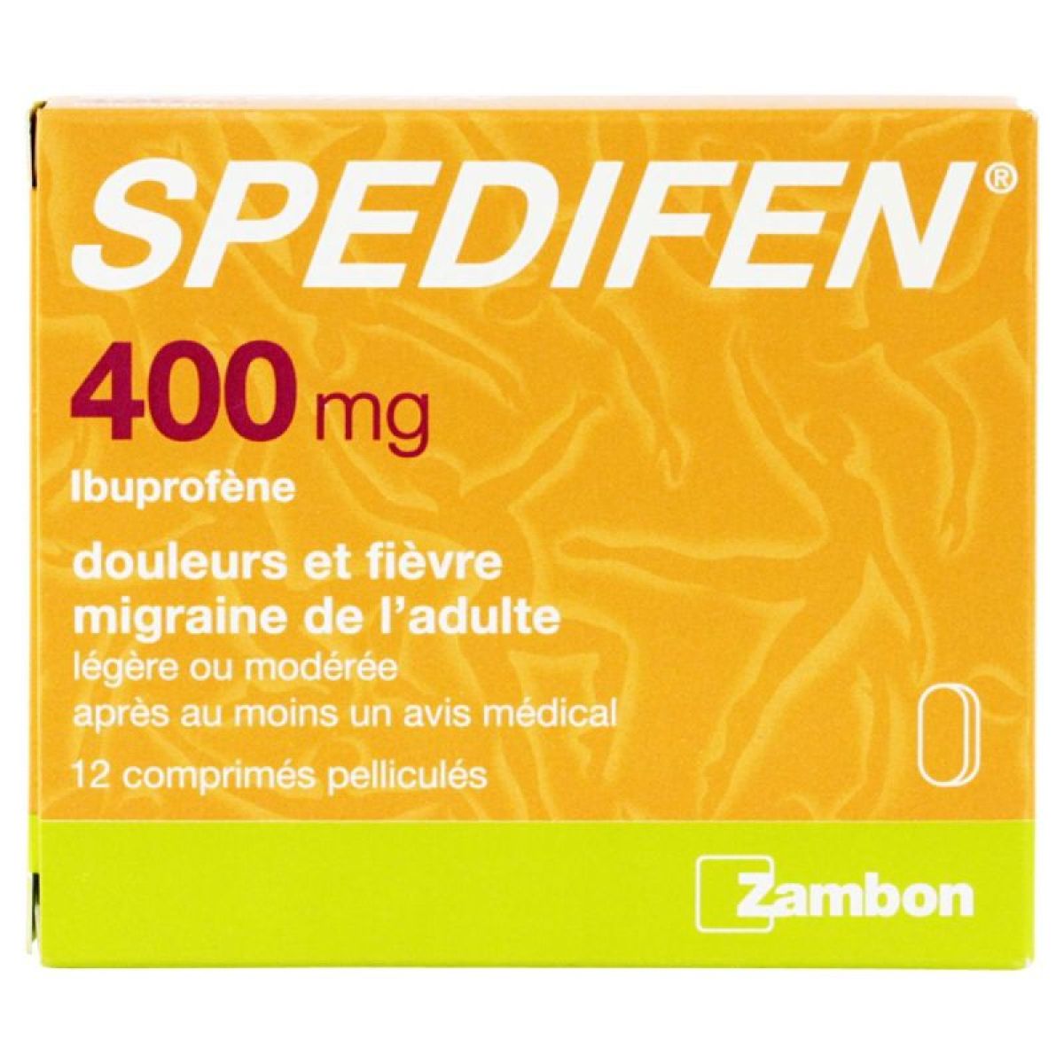 Spedifen 400 mg x12 Comprimés - Anti-inflammatoire efficace
