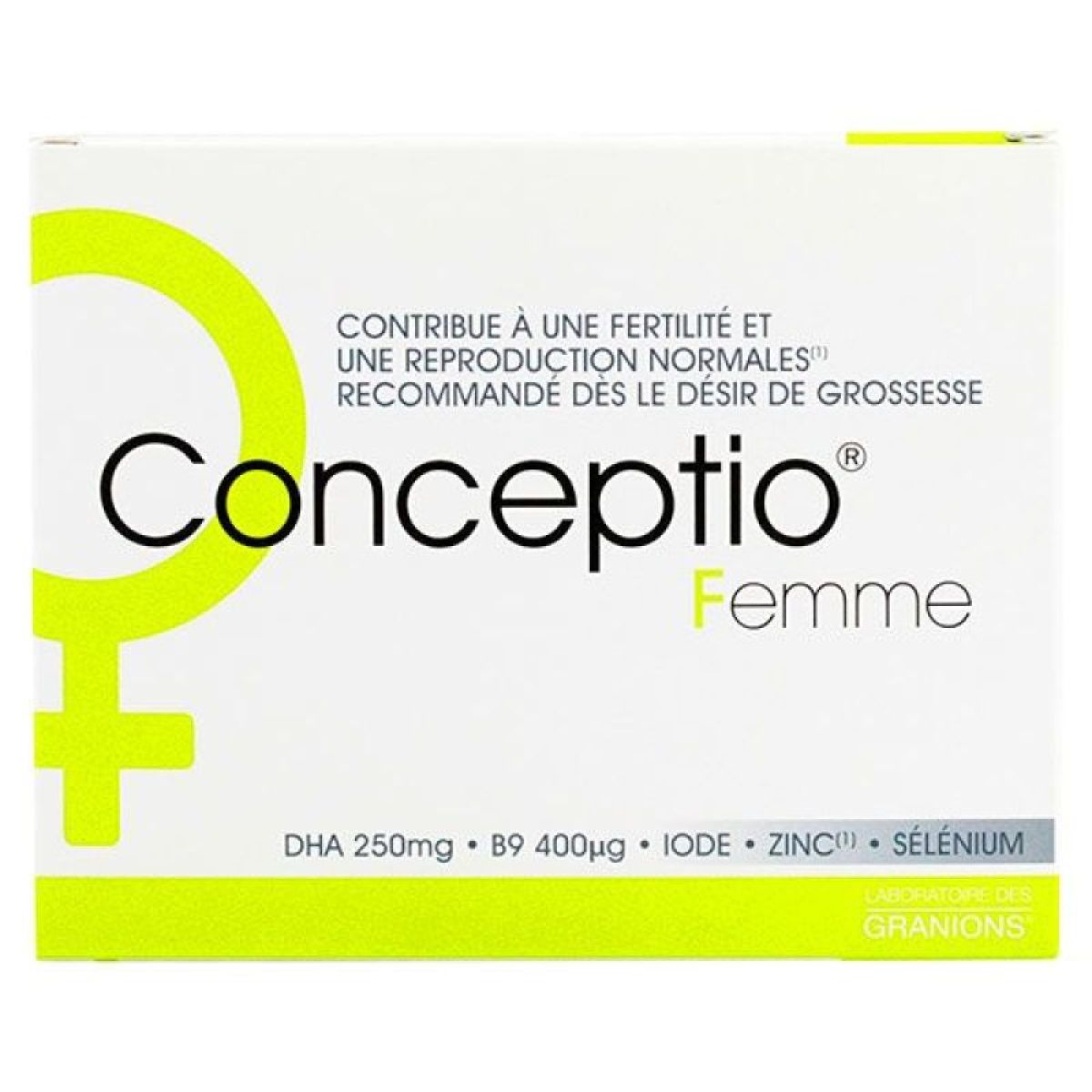 Conceptio Femme : complément pour fertilité et équilibre hormonal