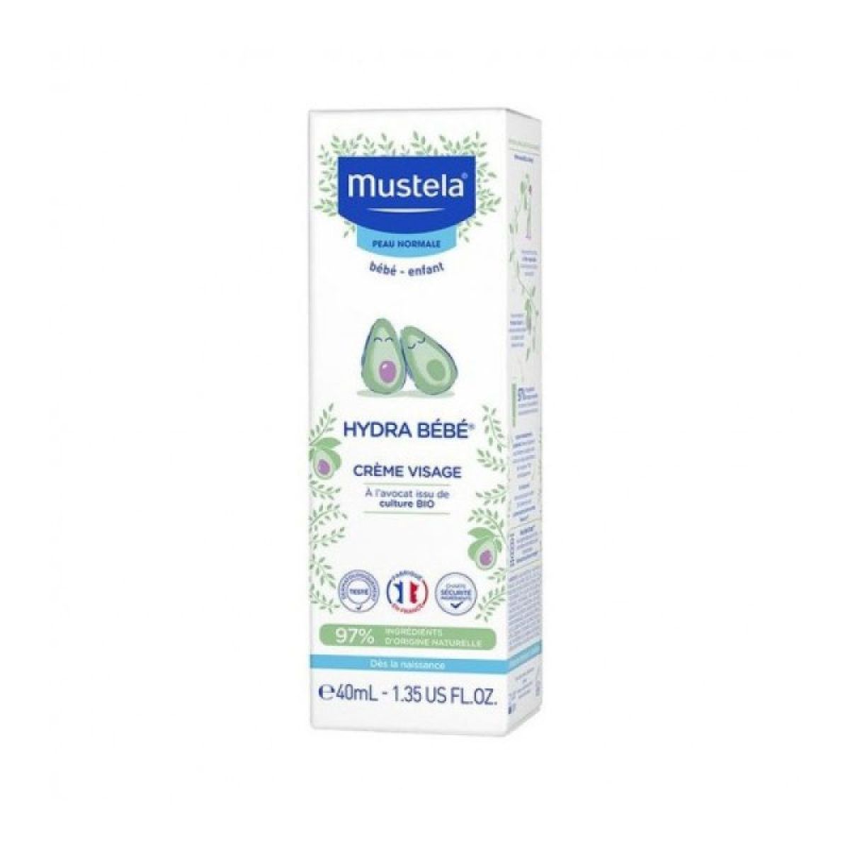 Mustela Bb Hydra Bebe Crème Visage hydratant enfant
