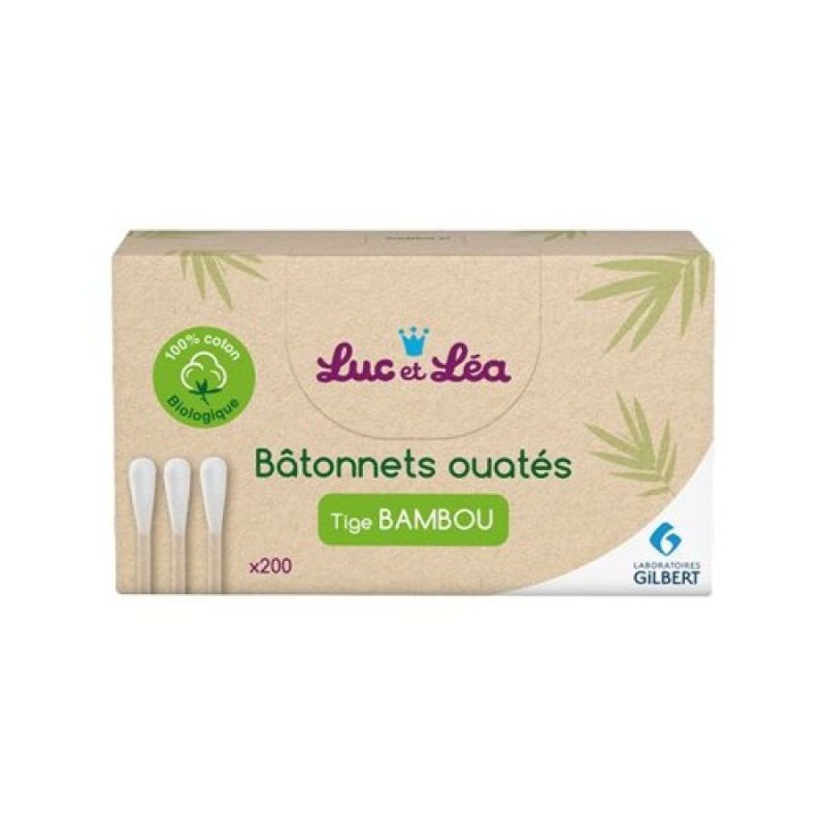Luc-Lea Batonnet Ouaté Ad Bambou - Hygiène Naturelle et Douce