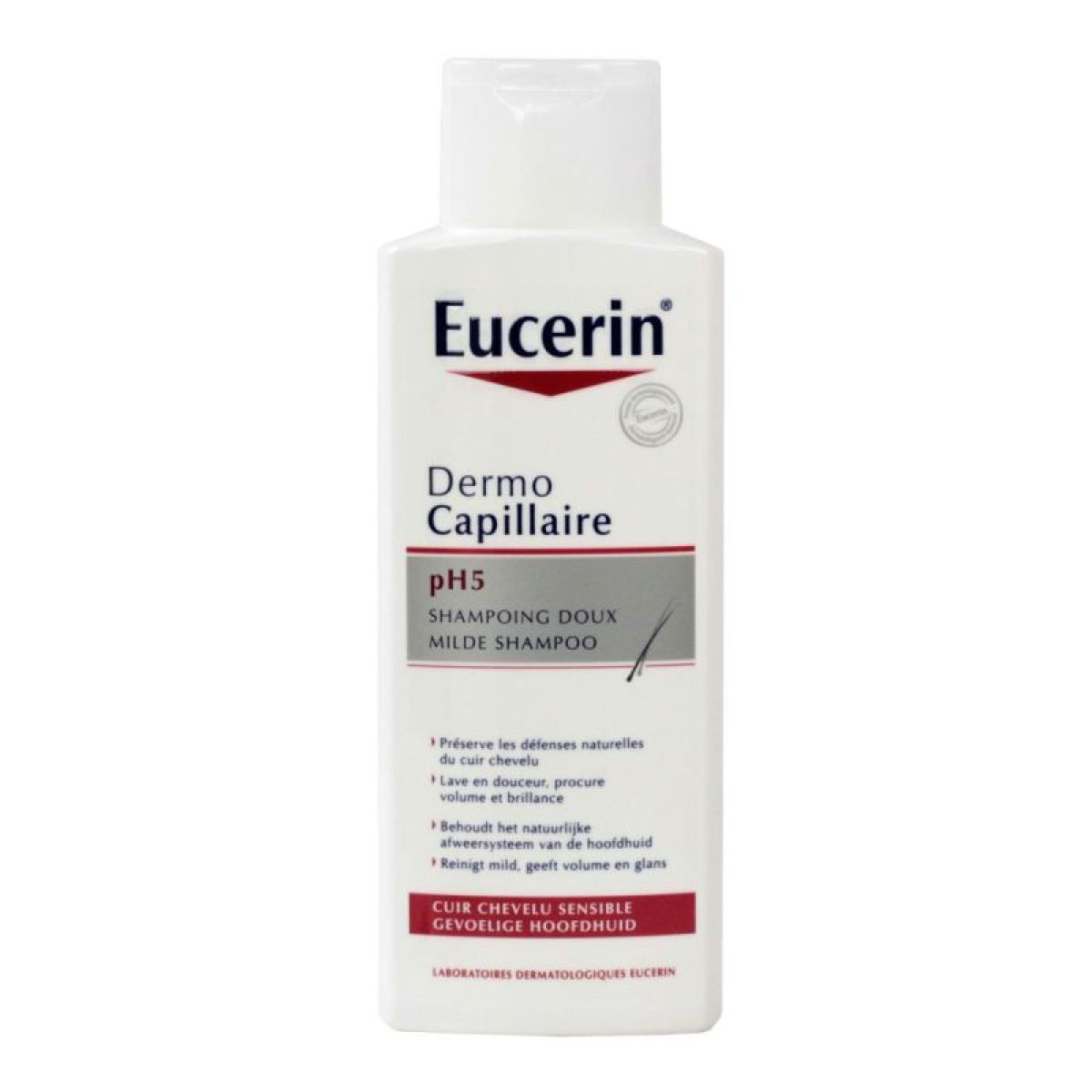 Eucerin Dermo Capillaire : shampooing pour cuir chevelu sensible