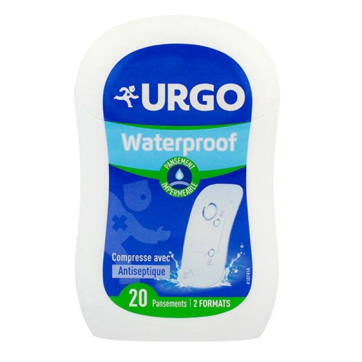 Urgo Pansements Waterproof x20 - Protection Imperméable et Longue Durée