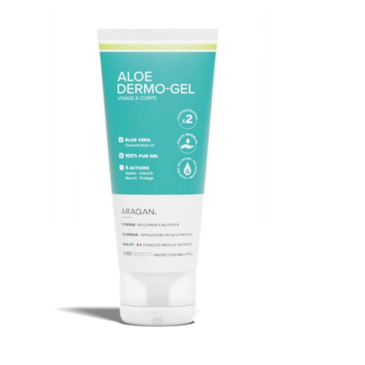 Aragan Aloe Dermo-Gel 100ml - Hydratation et Soin Apaisant