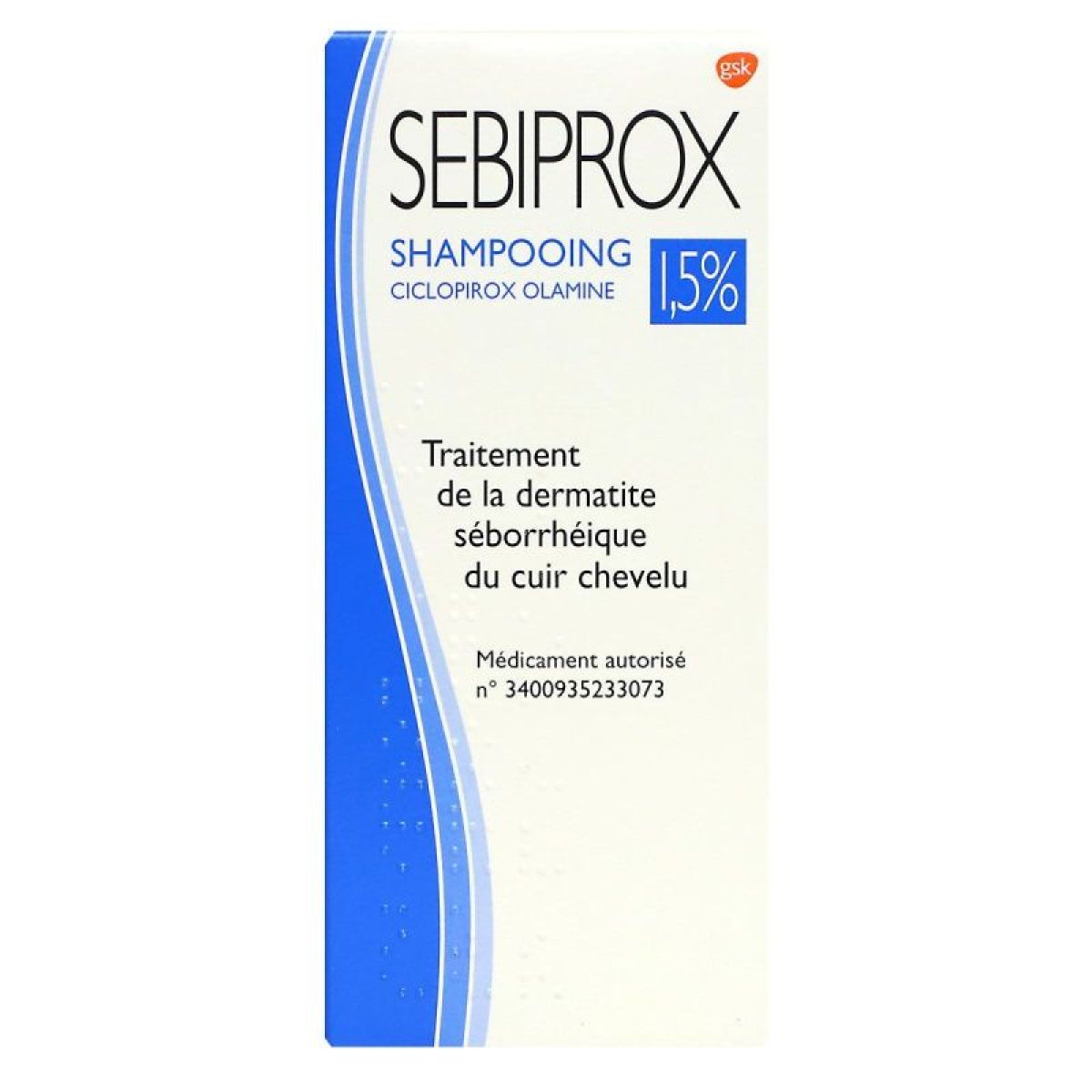 Sebiprox Shampooing 100 ml - Traitement de la dermite séborrhéique