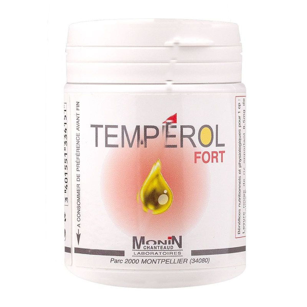 Temperol Fort 90 Comprimés - Soulagement des Douleurs et Inflammations