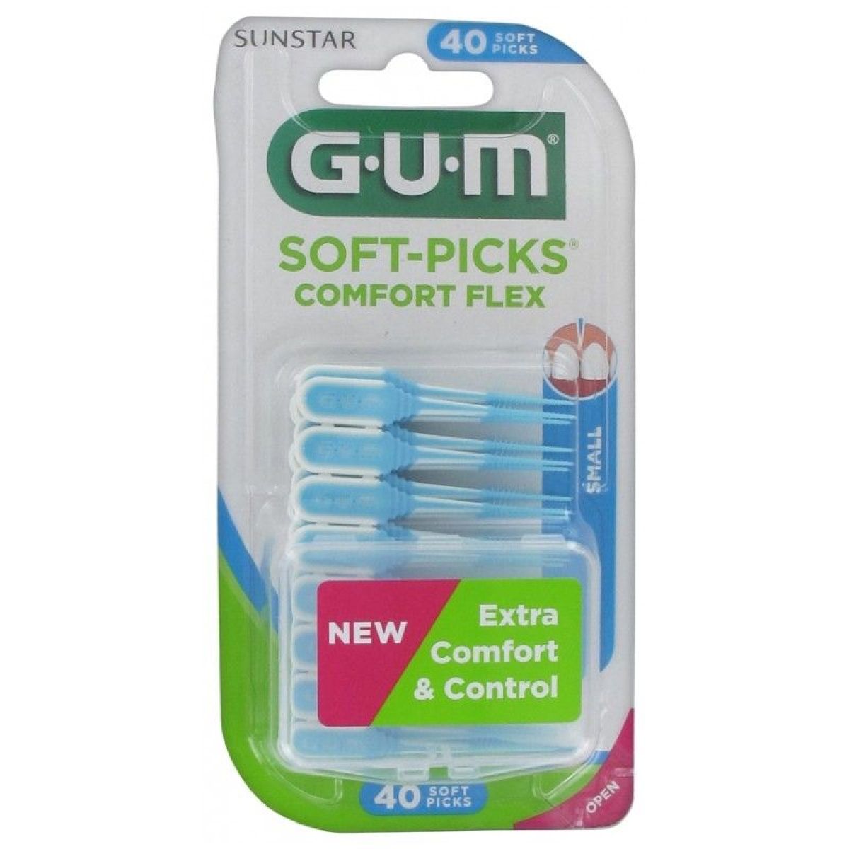 Gum Soft-Picks Flex Small - Brossettes Interdentaires Souples et Flexibles
