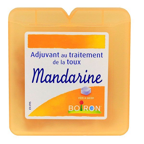 Boiron Mandarine Pâte Pectorale 60g - Soulagement Respiratoire Doux